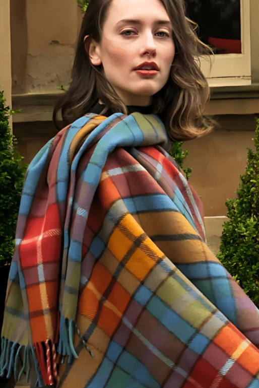 Highlander Ruana (Buchanan Antique) | Extra Warmth – Great Scot