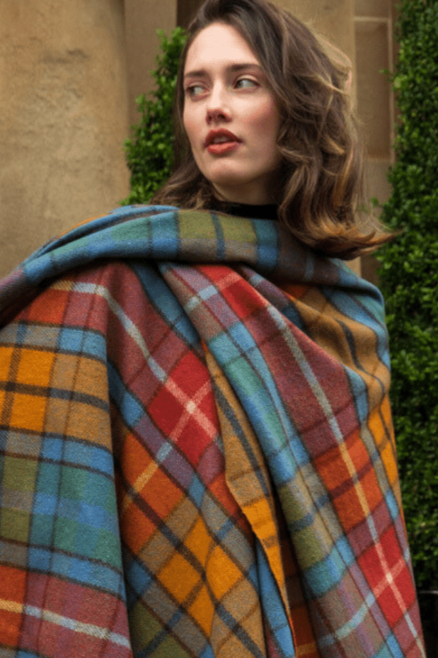 Highlander Ruana (Buchanan Antique) | Extra Warmth – Great Scot
